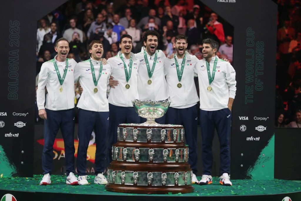 L'Italia vince la Coppa Davis per il terzo anno di fila