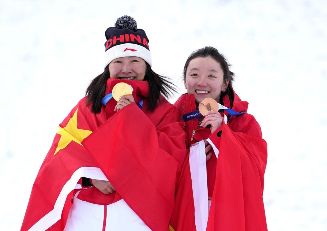 Milano-Cortina 2026: cinesi Xu Mengtao e Shao Qi sul podio di aerials ...