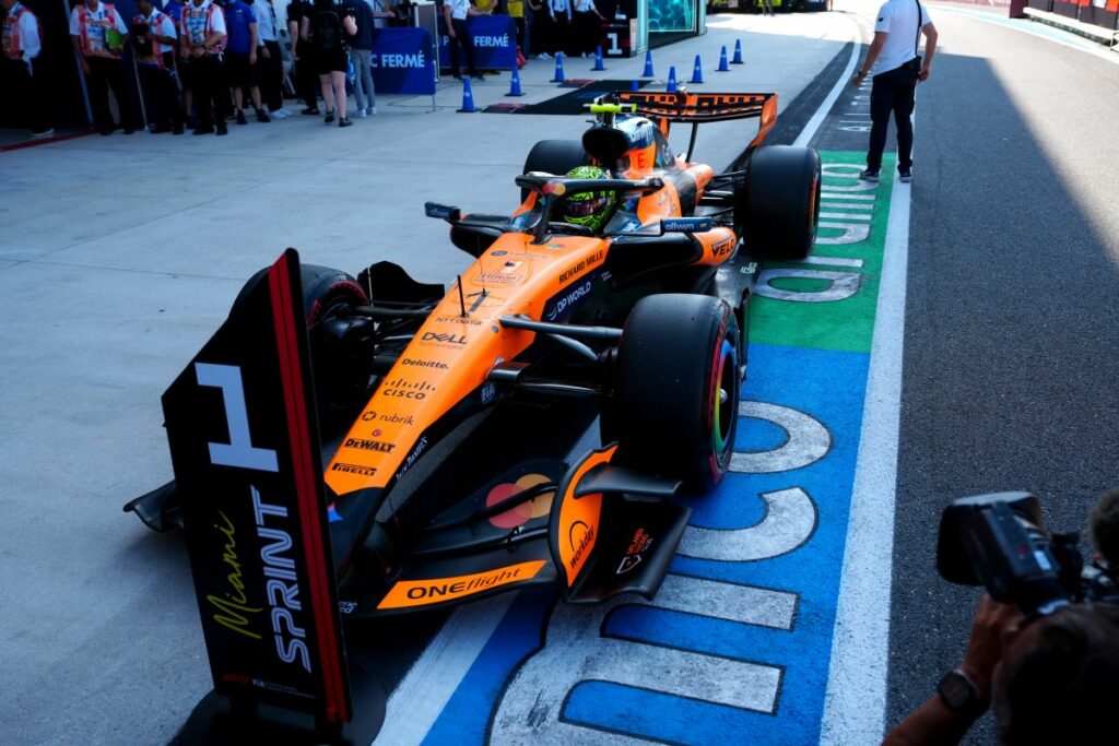 Norris in pole nella sprint di Miami davanti ad Antonelli, 4° Leclerc ...