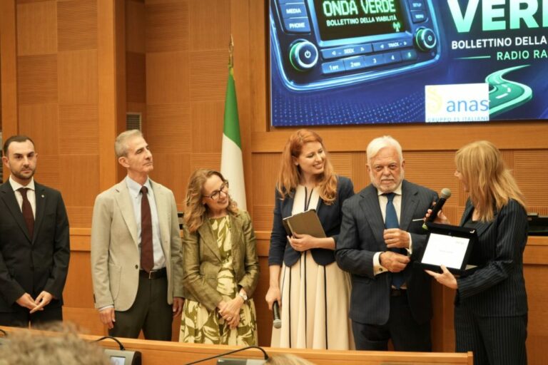 Anas, il premio “Cultura della Mobilità” al programma “Onda Verde” di ...